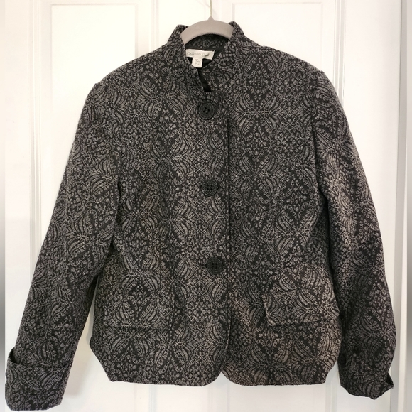 Coldwater Creek | Jackets & Coats | Coldwater Creek 4p Mandarin Collar ...
